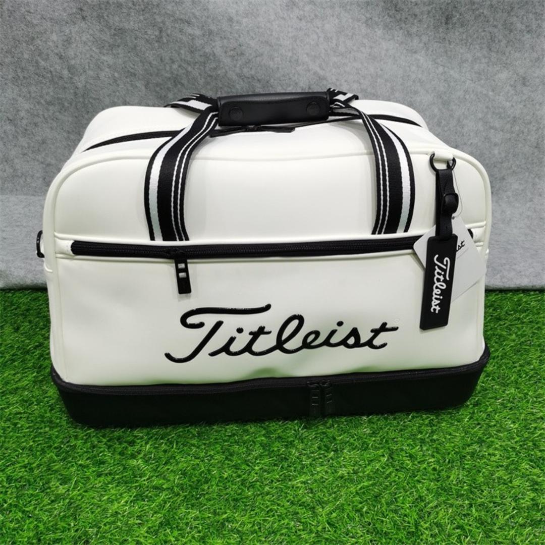 Titleist golf タイトリスト ゴルフ ボストンバッグ ホワイト 旅行