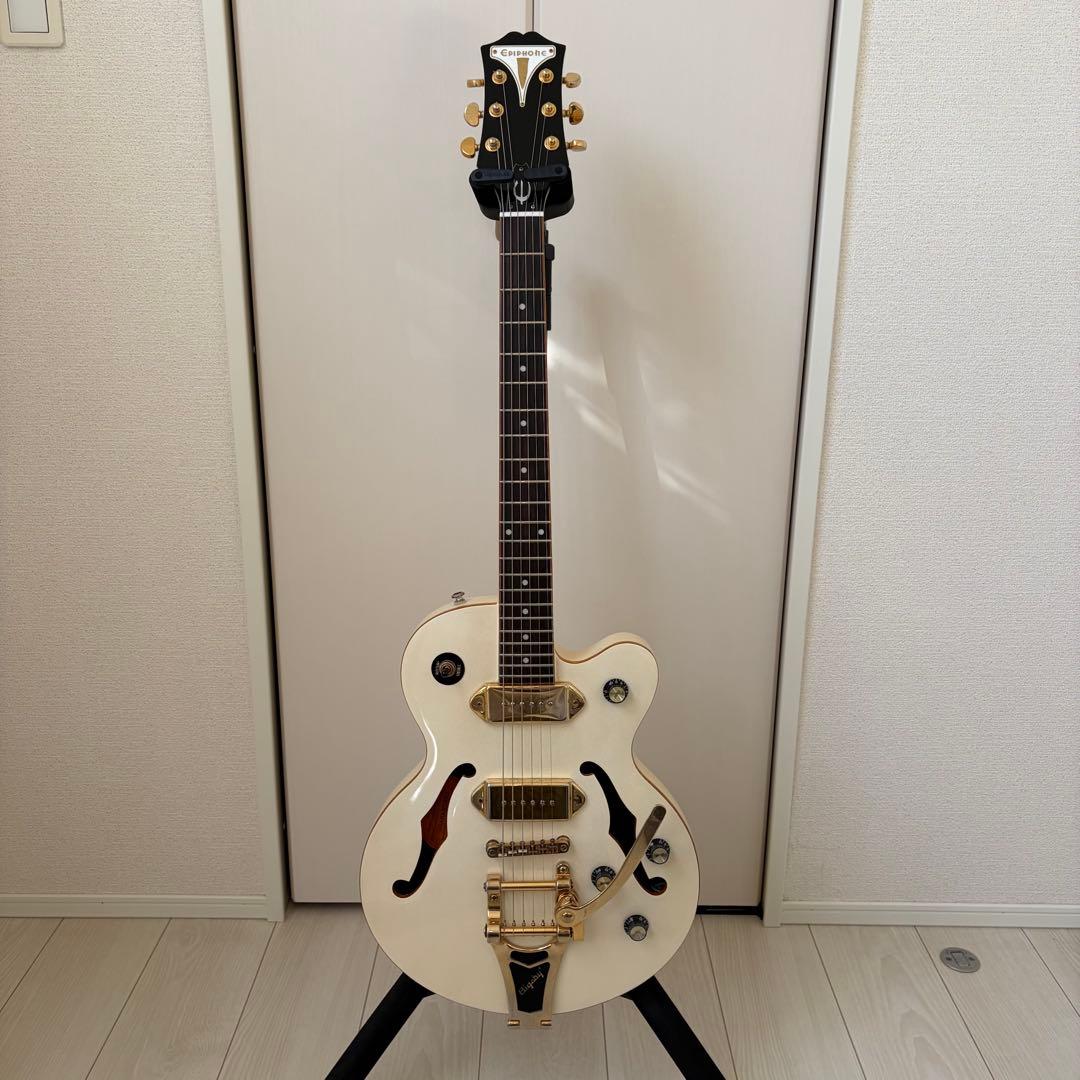 ギター Epiphone Wildkat e Pearl White 2015