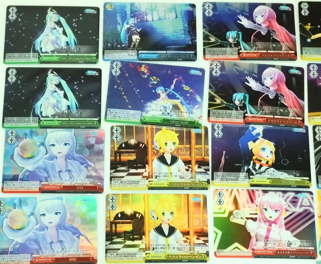 ヴァイスシュヴァルツ 初音ミク Project DIVA まとめ売り