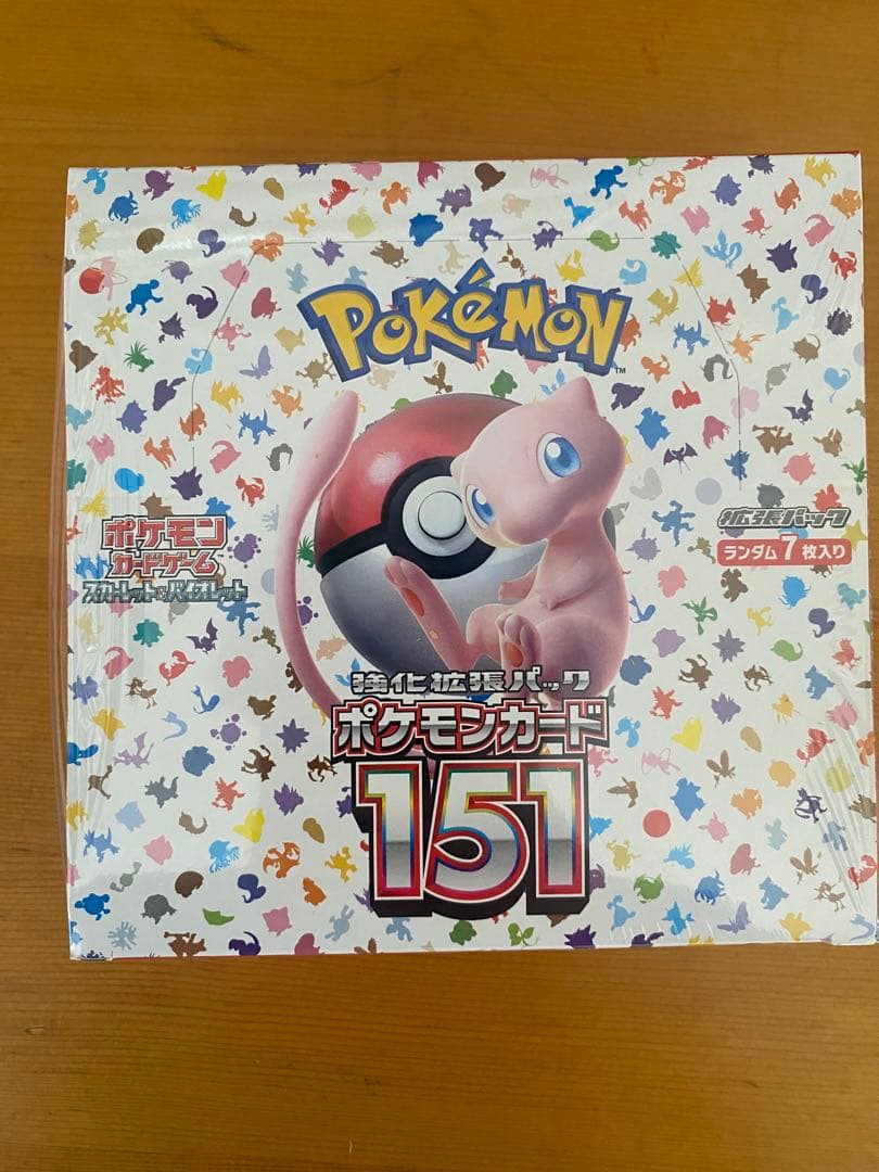 ポケモンカード151 新品未開封　シュリンク付き