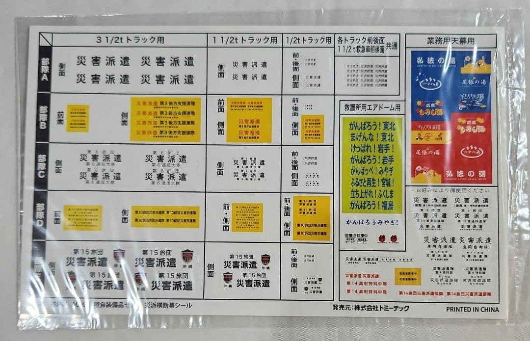 1/144 技MIX「陸上自衛隊 陸自装備品セット」1BOX未組立