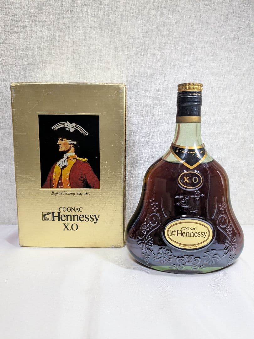 【未開封】 Hennessy XO 金キャップグリーンボトル 700ml 古酒