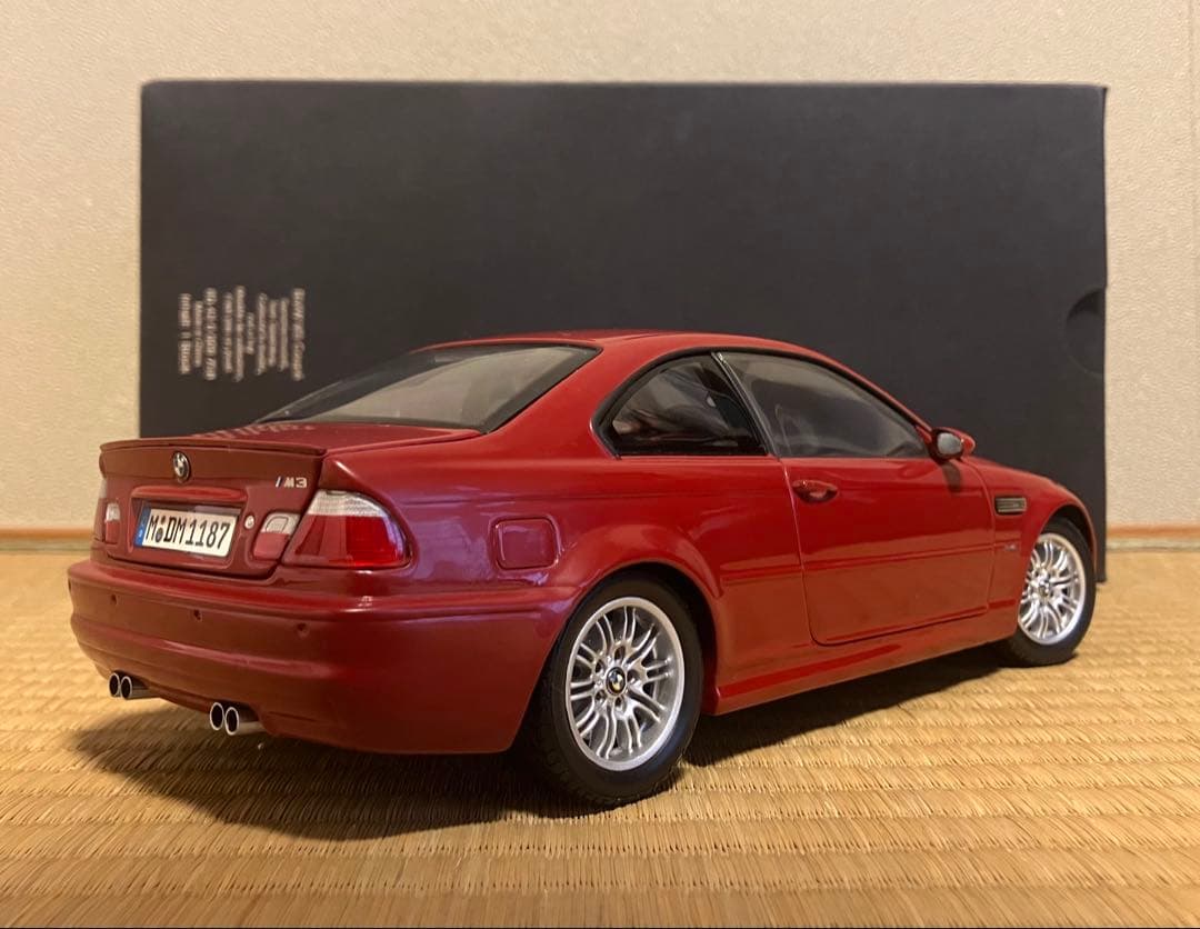 1/18 京商製  M3 E46 イモラレッドⅡ