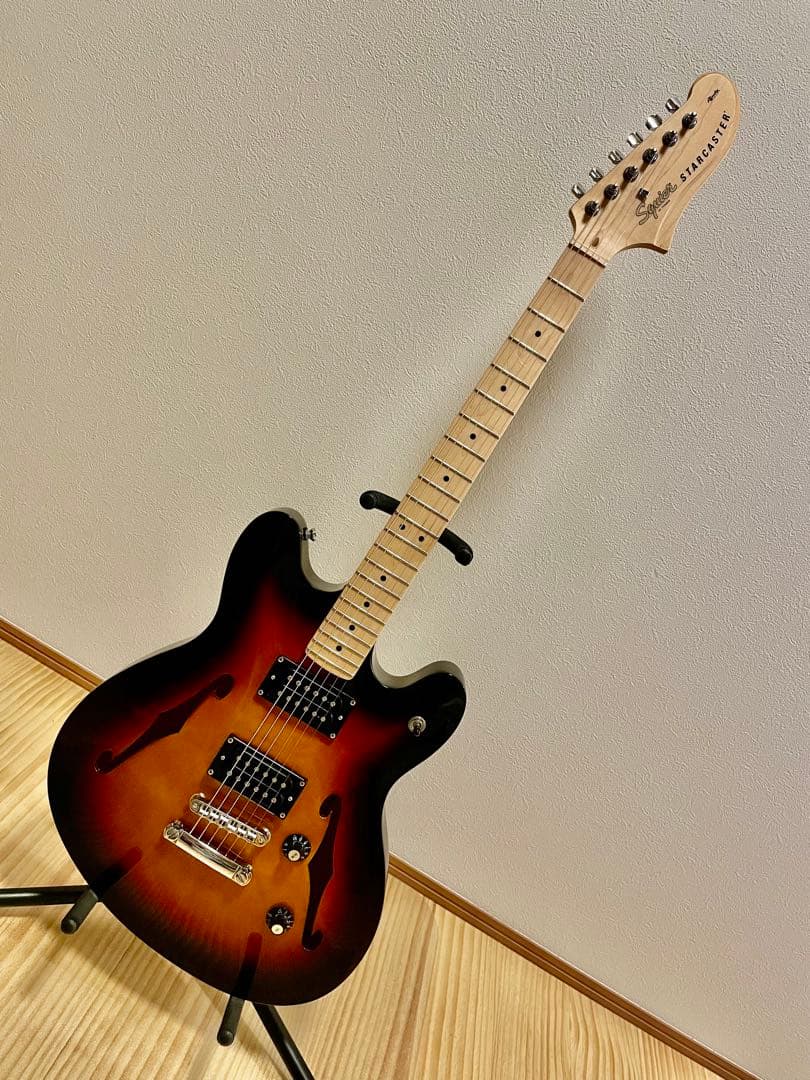 Squier スターキャスター　ギター　美品