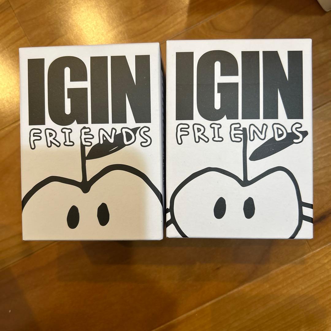 IGIN FRIENDS アプリ ハーフマンアップル＆ブラックSet② JIN