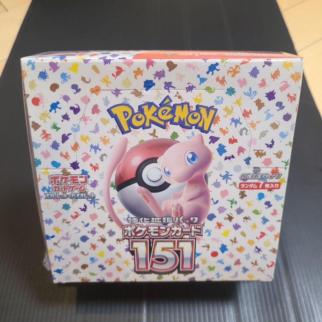 ポケモンカード151 BOX 強化拡張パック　シュリンク付き