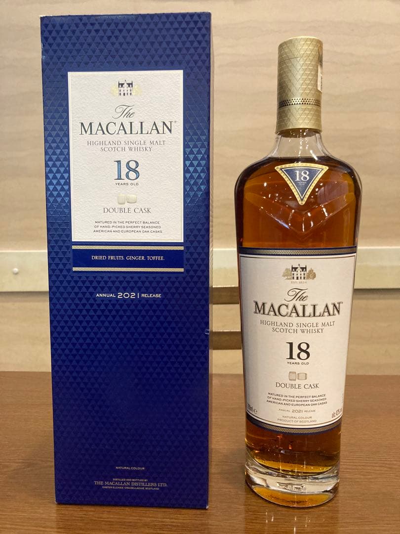 ザ・マッカラン　ダブルカスク　18年　MACALLAN
