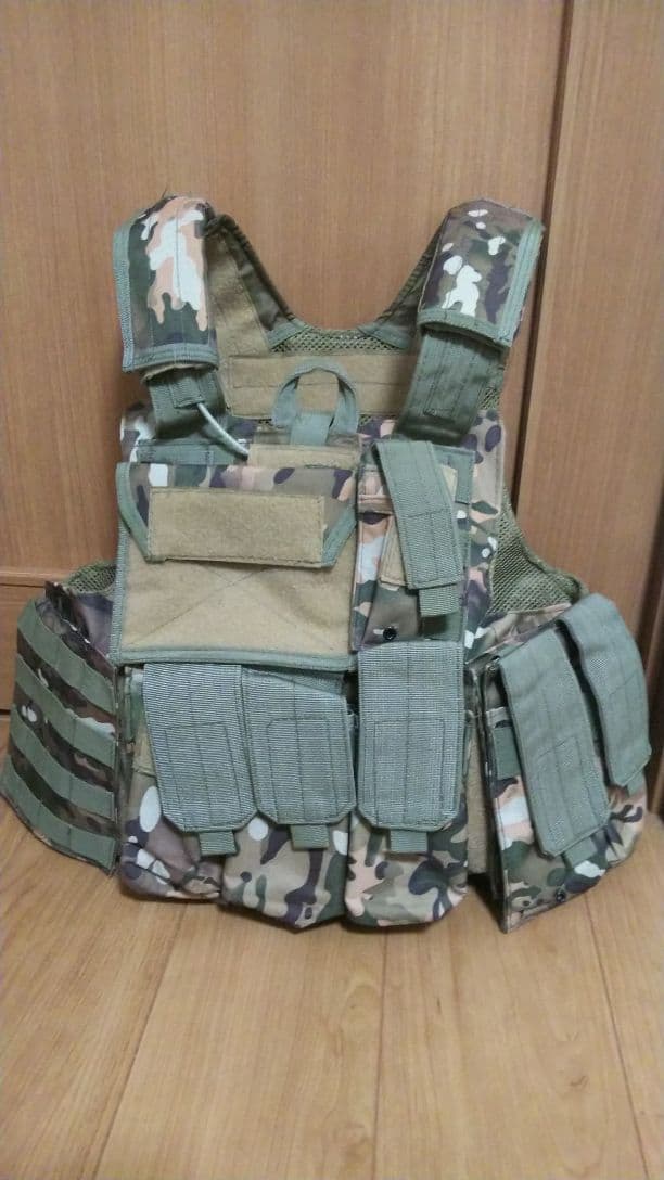 米軍マルチカム 迷彩服 上下+ベストのセット
