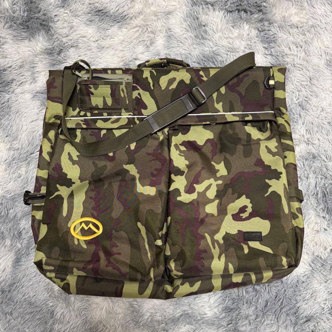 90s Maharishi マハリシ ガーメントバッグ 迷彩 カモフラ 3way