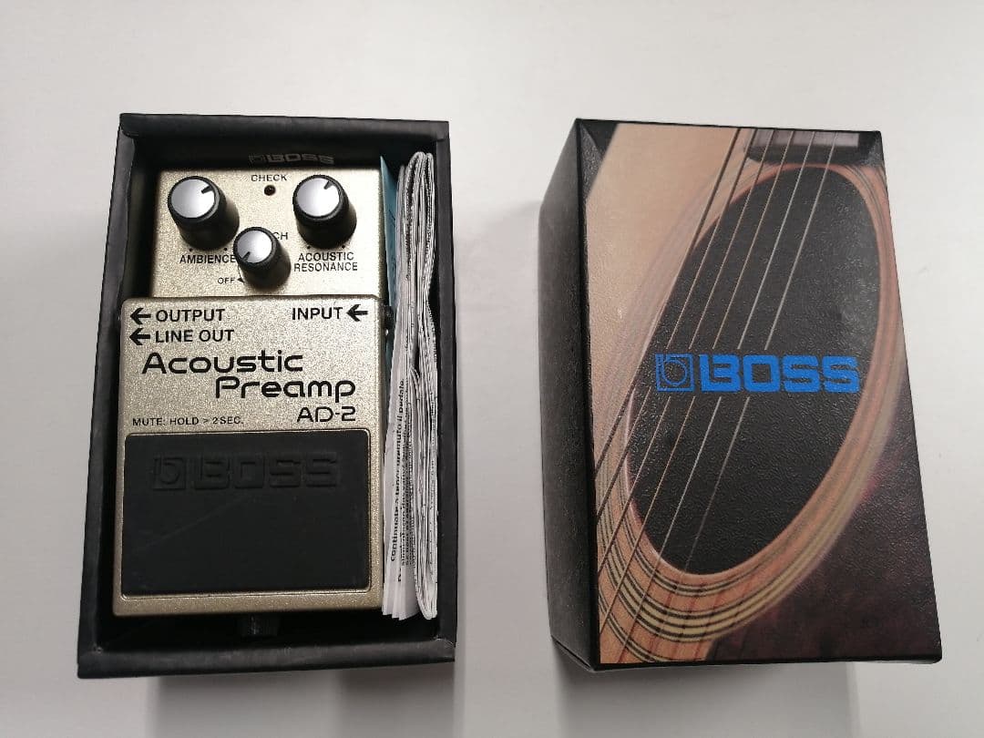 BOSS アコースティックプリアンプ AD-2