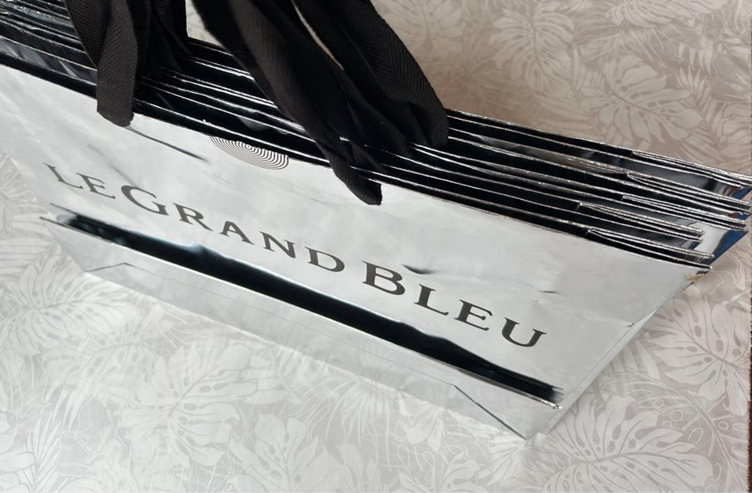 レア LE GRAND BLEU ショップ袋 大5枚 ルグランブルー LGB