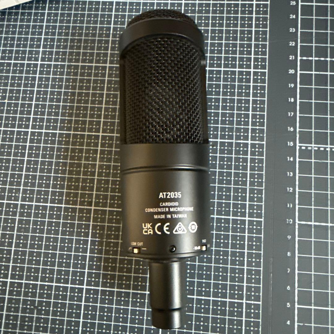 audio-technica AT2035 コンデンサーマイク