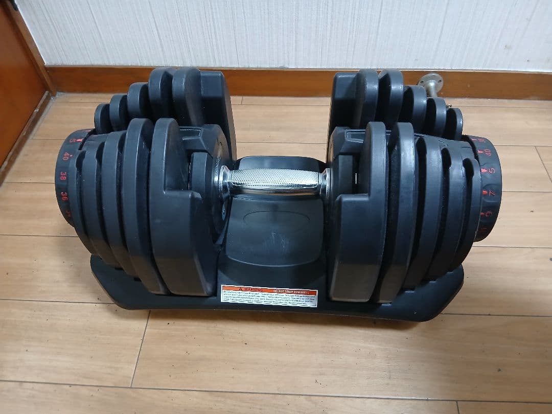 ② 可変式ダンベル 40Kg×1個/計40Kg