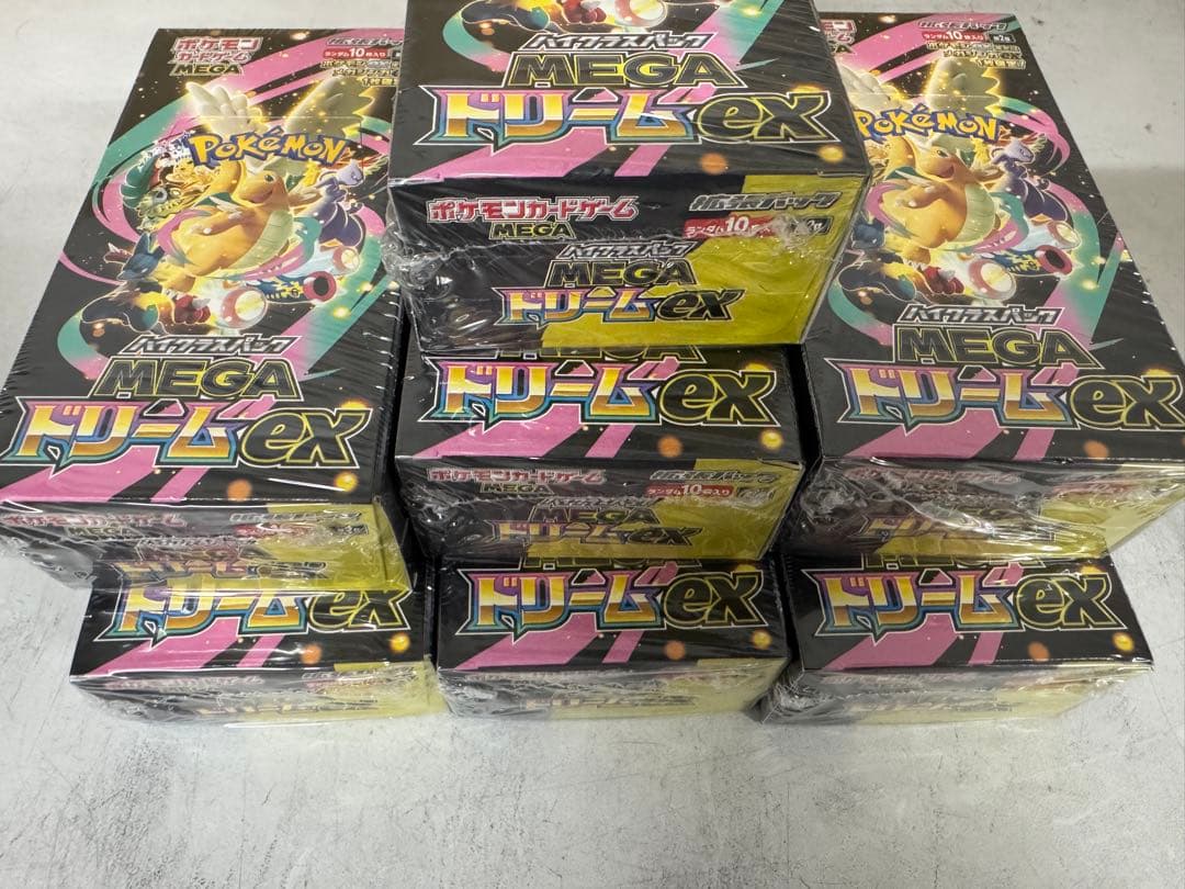 ポケモンカードゲーム MEGA ドリームEX シュリンク付き　7BOX