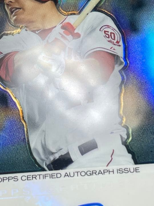 2012 Topps Chrome Mike Trout 10枚限定直筆サイン