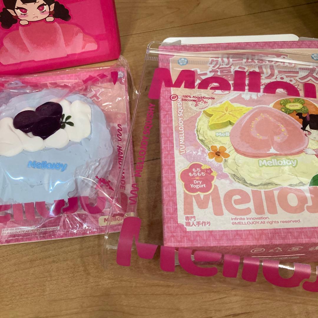 Mellojoy メロジョイ スクイーズ 大福 ブルーベリー　パイナップル