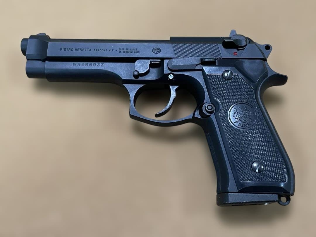 P.BERETTA（ベレッタ） M92FS ガスガン ブラック　未使用