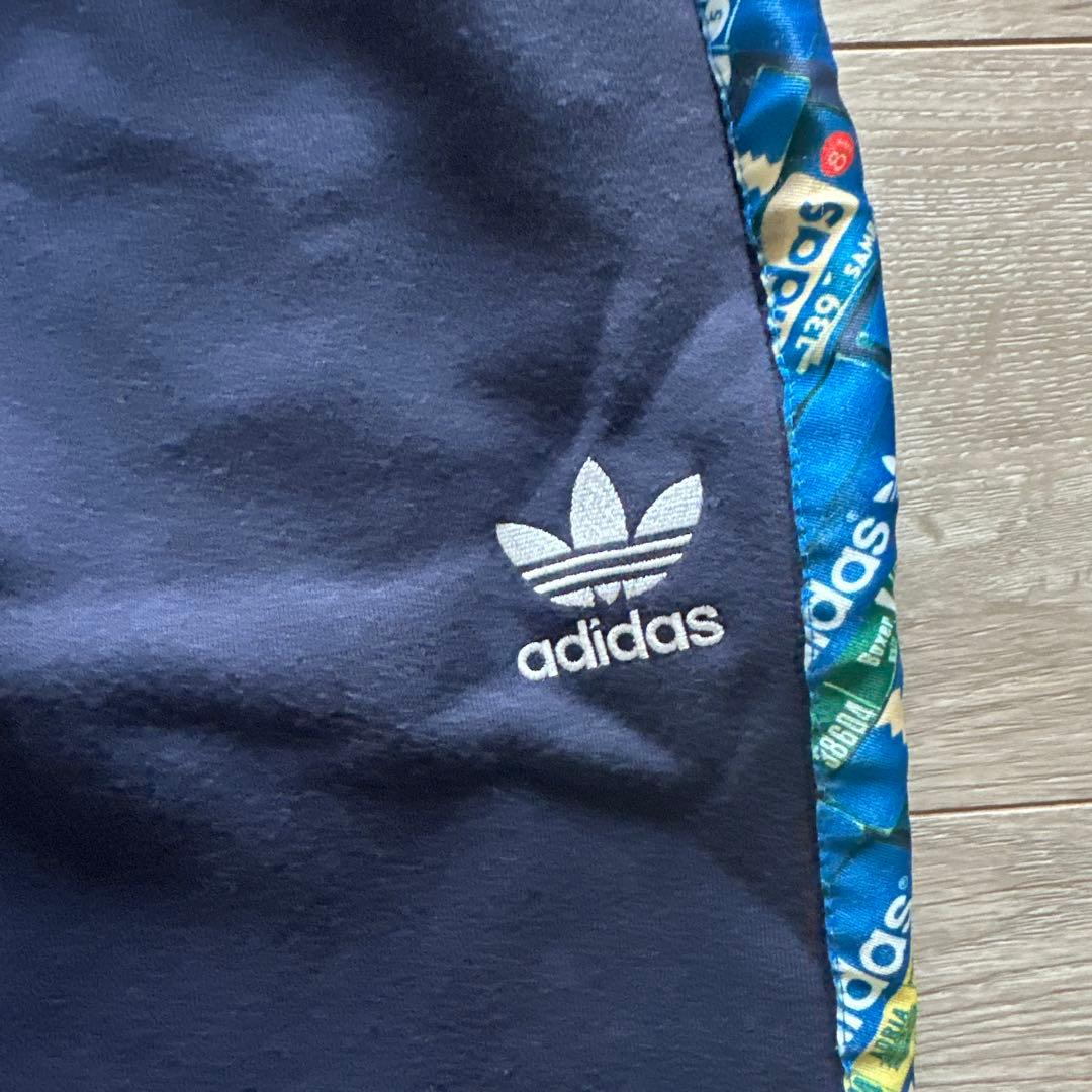 adidas リバーシブル　セットアップ　スウェット　ジャージ　M 総柄