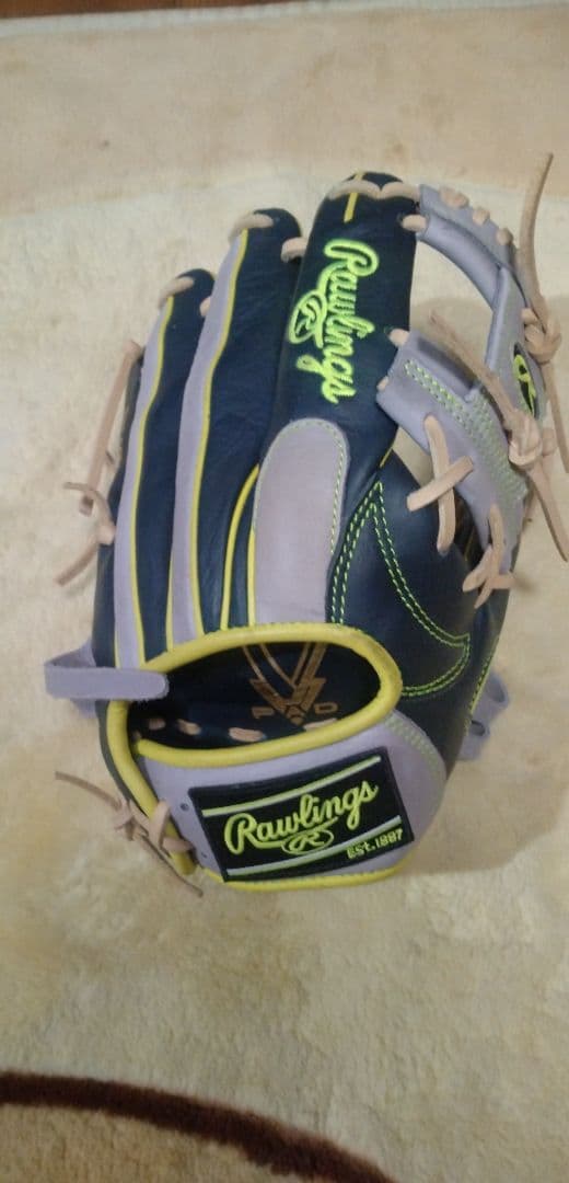 Rawlings 軟式グローブ ネイビー/グレー