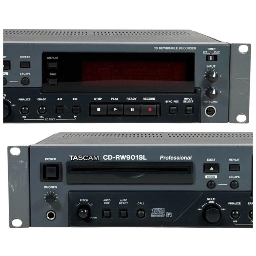 ◆CD録音履歴7時間◆TASCAM CDレコーダー CD-RW901SL