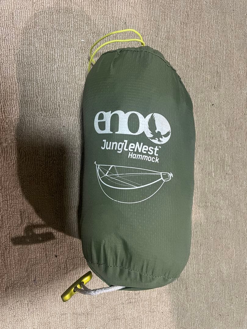 eno JungleNest Hammock エバーグリーン