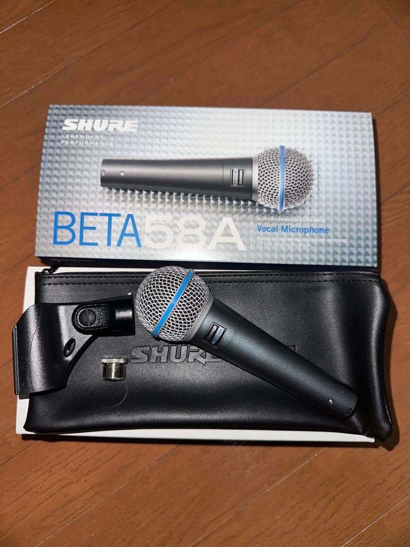 【美品】SHURE BETA 58A ダイナミックマイク