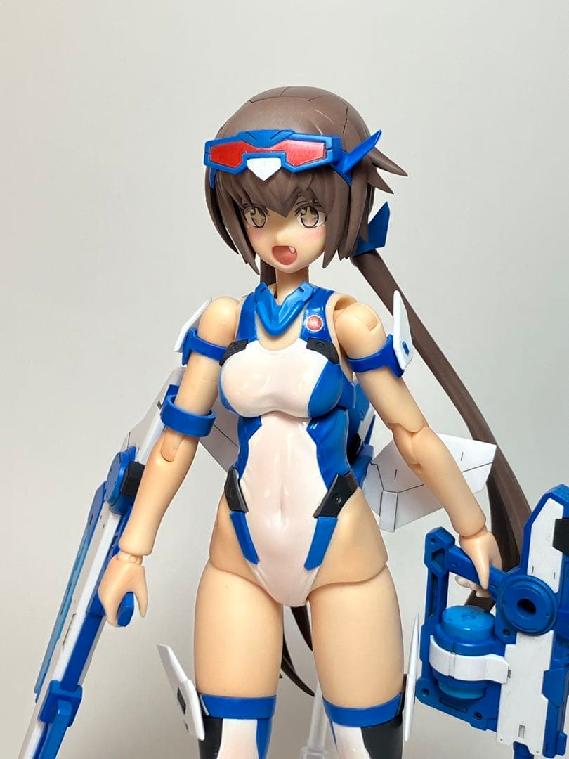 フレームアームズ・ガール　スティレット　swimsuit blue