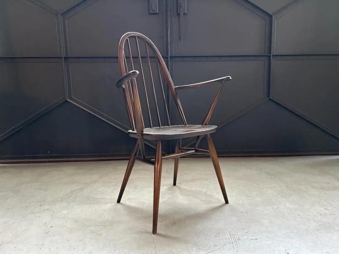 ー ERCOL　1960s ー　クエーカーアームチェア　アーコール　エルム材