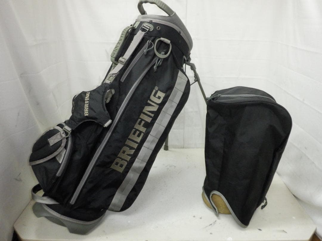 BRIEFING★CR-4＃02★ブリーフィング★9.5型★美品★スタンド★BK