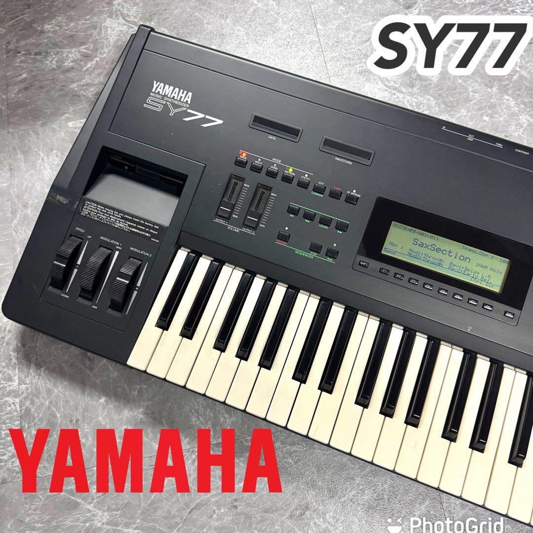 【良音】YAMAHA SY77 トーンジェネレーター搭載 シンセサイザー 名機
