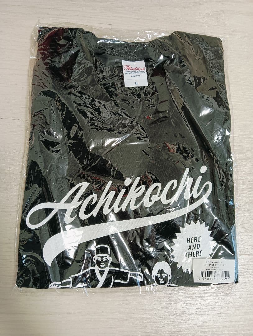 Achikochi Tシャツ Lサイズ 黒 未使用