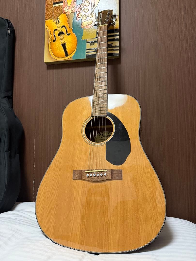 Fender CD-60s アコースティックギター ギターケース付き