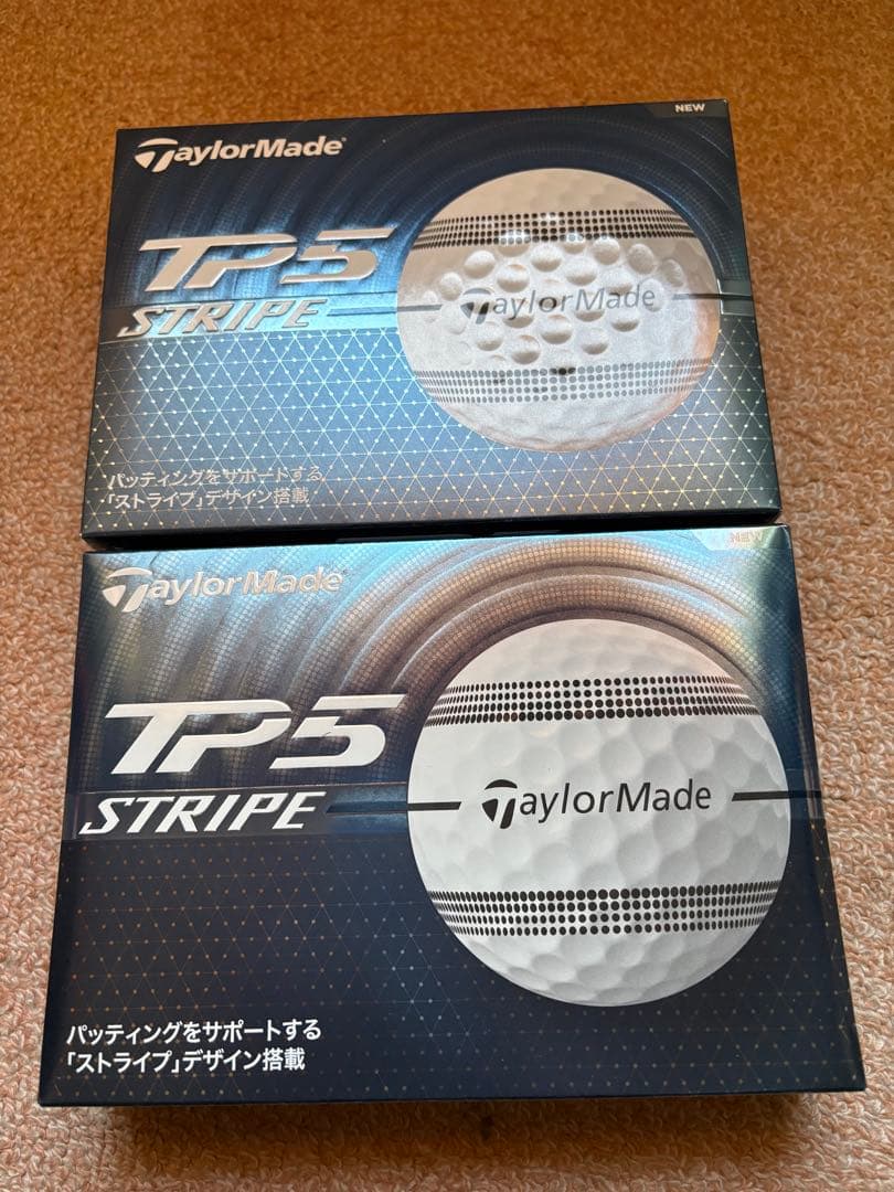 TaylorMade TP5 STRIPE ゴルフボール 2ダース
