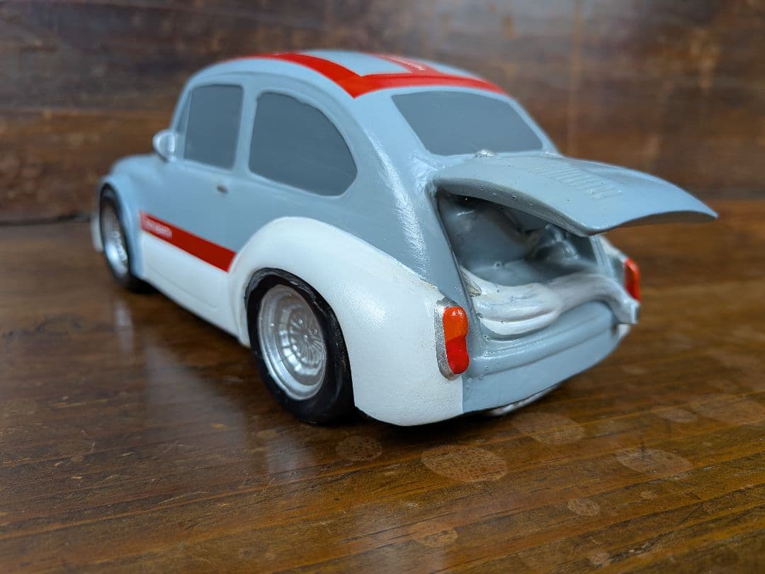 希少★長21cm★陶器製★ FIAT ABARTH 1000 TCR★インテリア