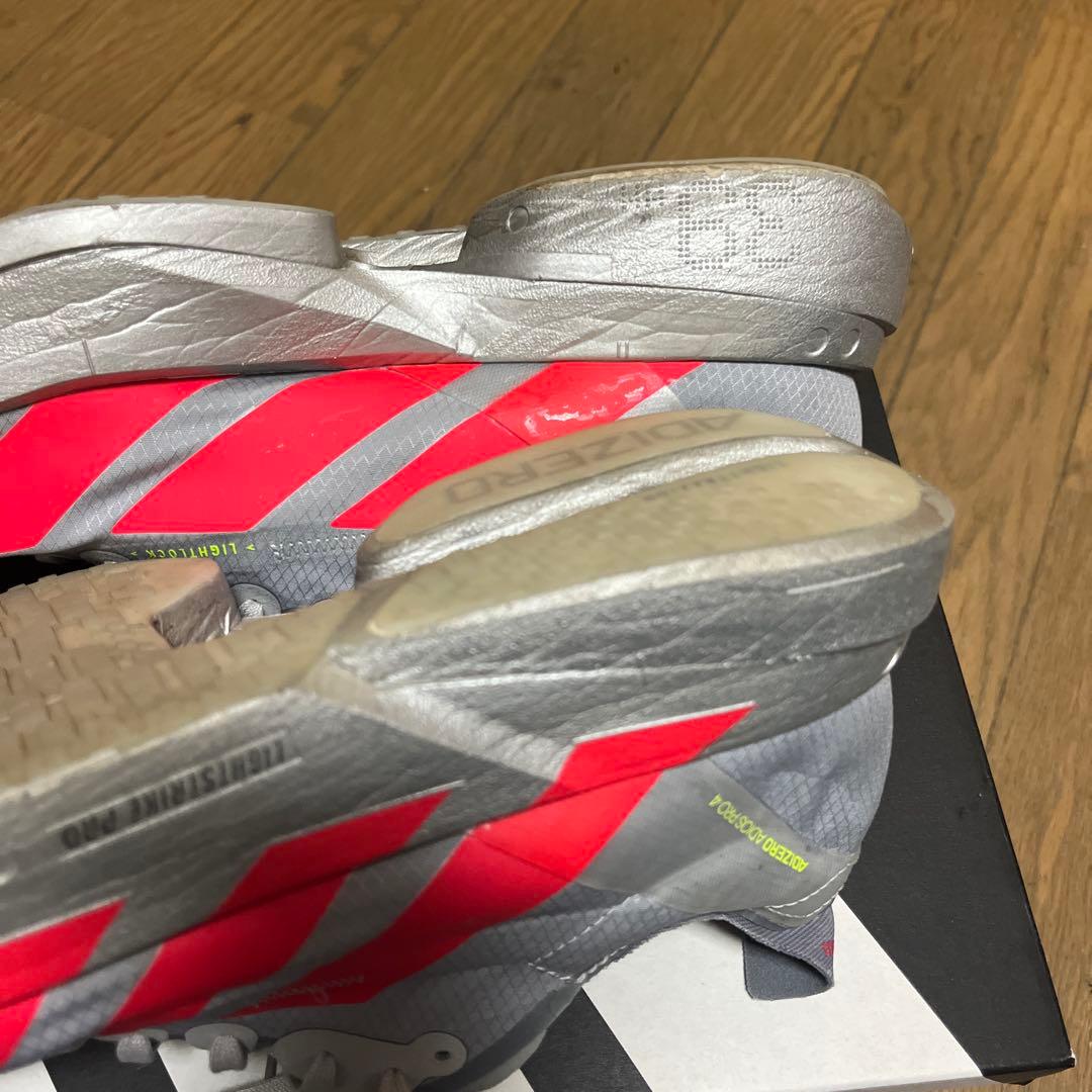 美品★adidas ADIZERO ADIOS PRO 4 ２４.５ｃｍ