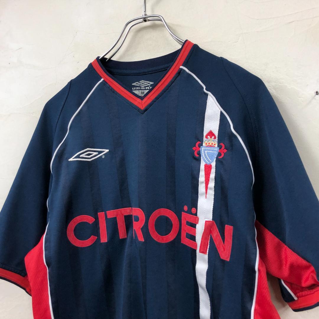 old UMBRO セルタ・デ・ビーゴ ゲームシャツ 01~03年 古着