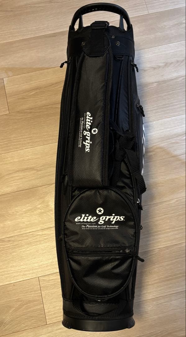 elite grips エリートグリップスタンド式キャディバッグ ブラック9.5