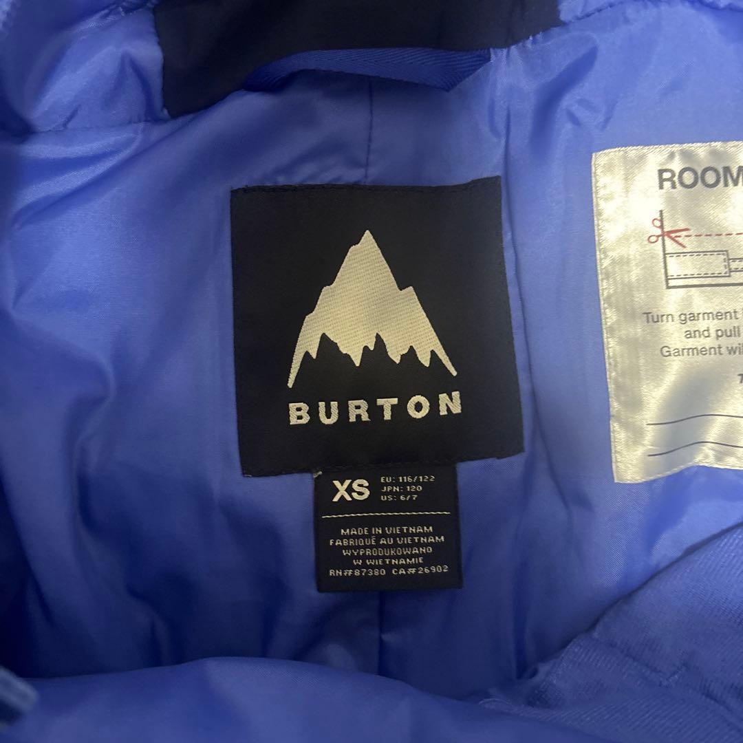 （専用）BURTON キッズ　スノーボードウェア　子ども用　ビブパンツ　XS