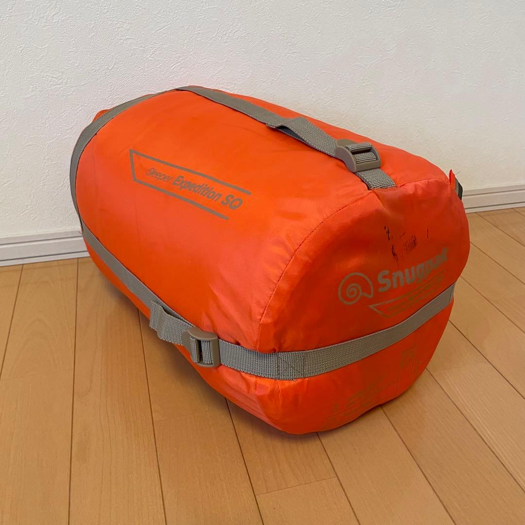 Snugpak Expedition SQ オレンジ 寝袋