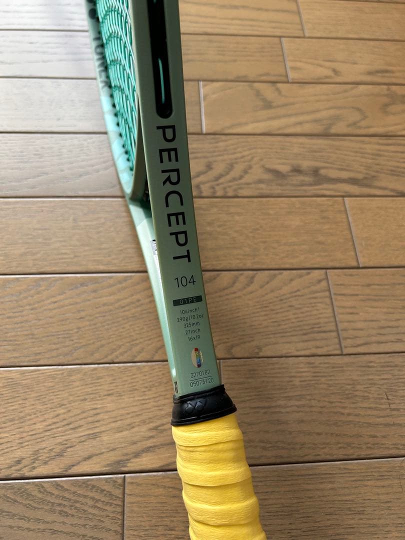 YONEX PERCEPT 104 グリップサイズ２