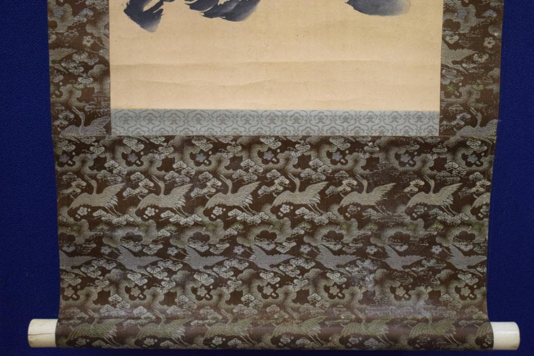 模写/仙崖義梵/仙崖和尚/人物画賛/布袋屋掛軸HJ-897