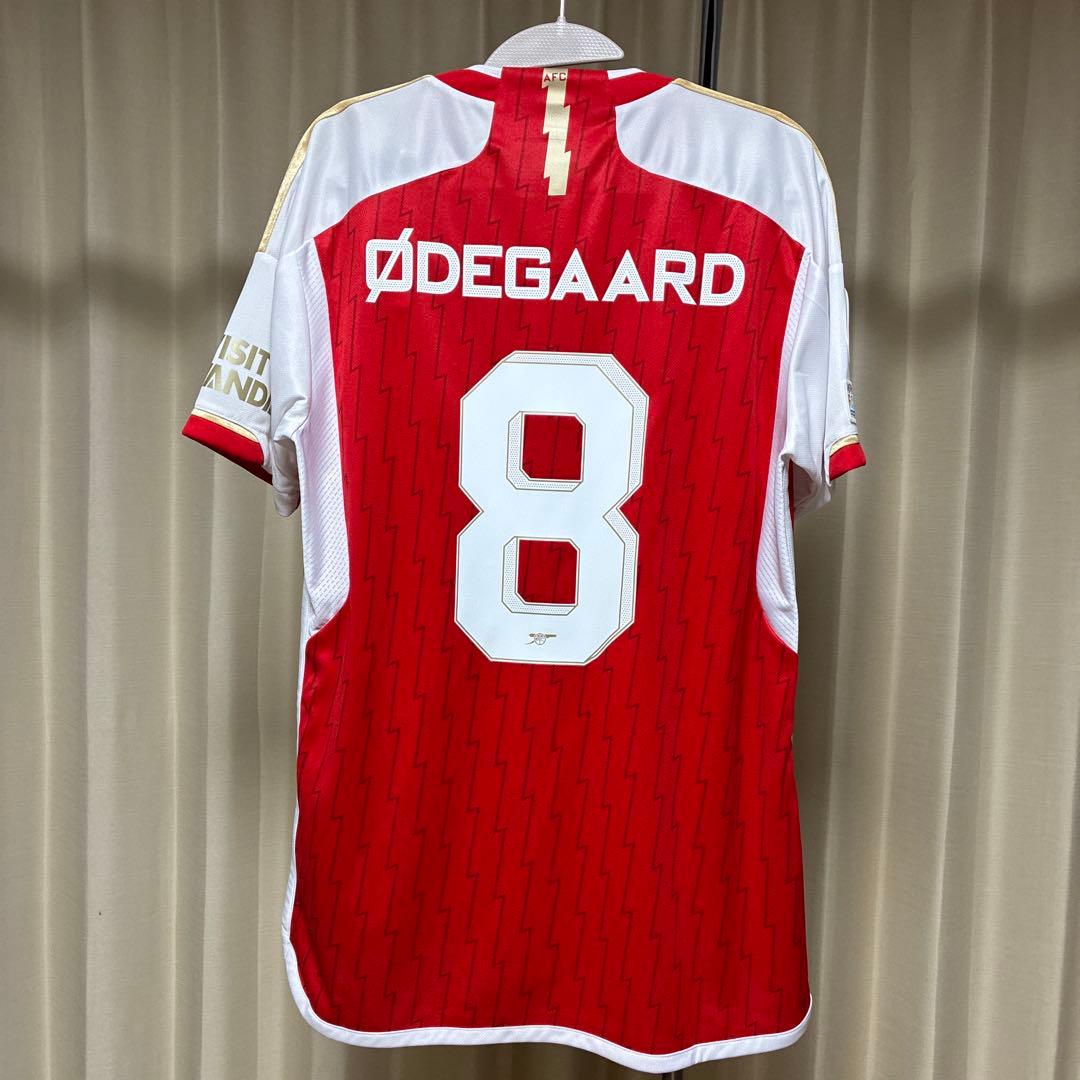 アーセナル ØDEGAARD 8 XL 正規品 23-24 ホーム ユニフォーム