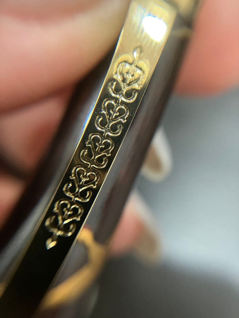 Sailor セーラー 万年筆 茶色 ゴールド 18k 刻印 ヴィンテージ