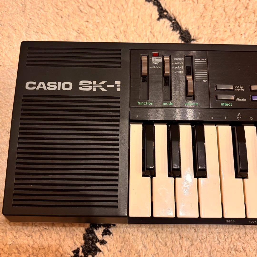 CASIO SK-1 サンプリングキーボード サンプルトーン