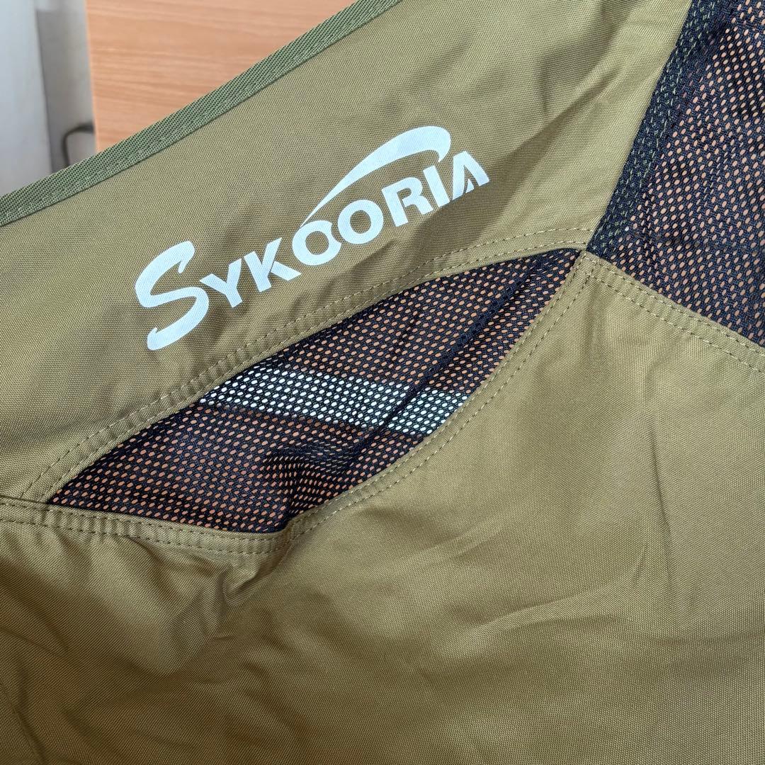 【美品】SYKOORIA ハイバックチェア3脚セット 折りたたみ式ほぼ未使用品
