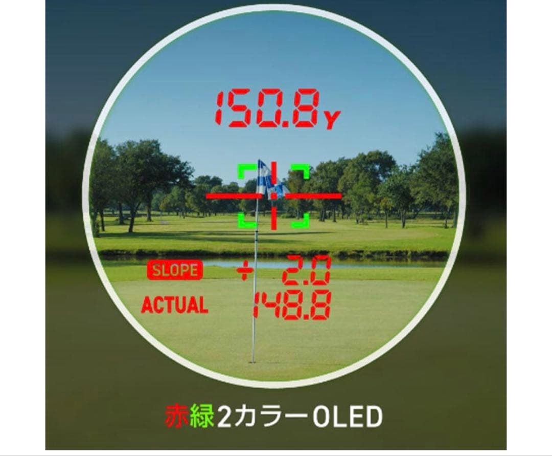 新品未使用グリーンオン レーザー 距離計 LASER CADDIE GL04