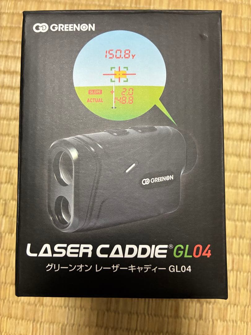 新品未使用グリーンオン レーザー 距離計 LASER CADDIE GL04