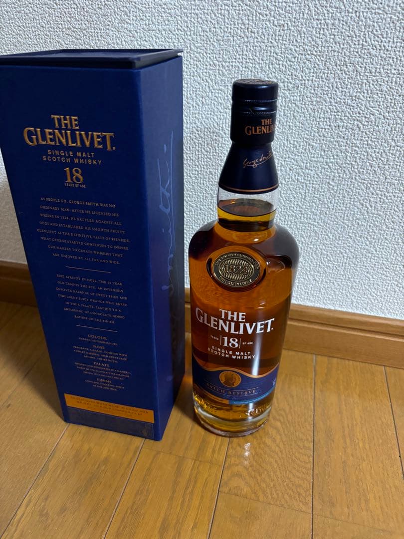 新品　THE GLENLIVET 18年 シングルモルトウイスキー 700ml
