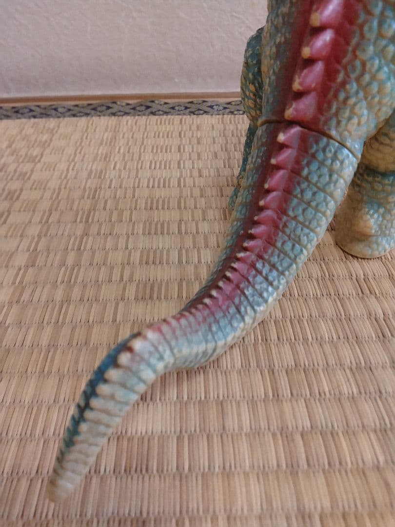 マルサン　ソフビ　ゴロザウルス　当時物　ブルマァク　ゴジラ