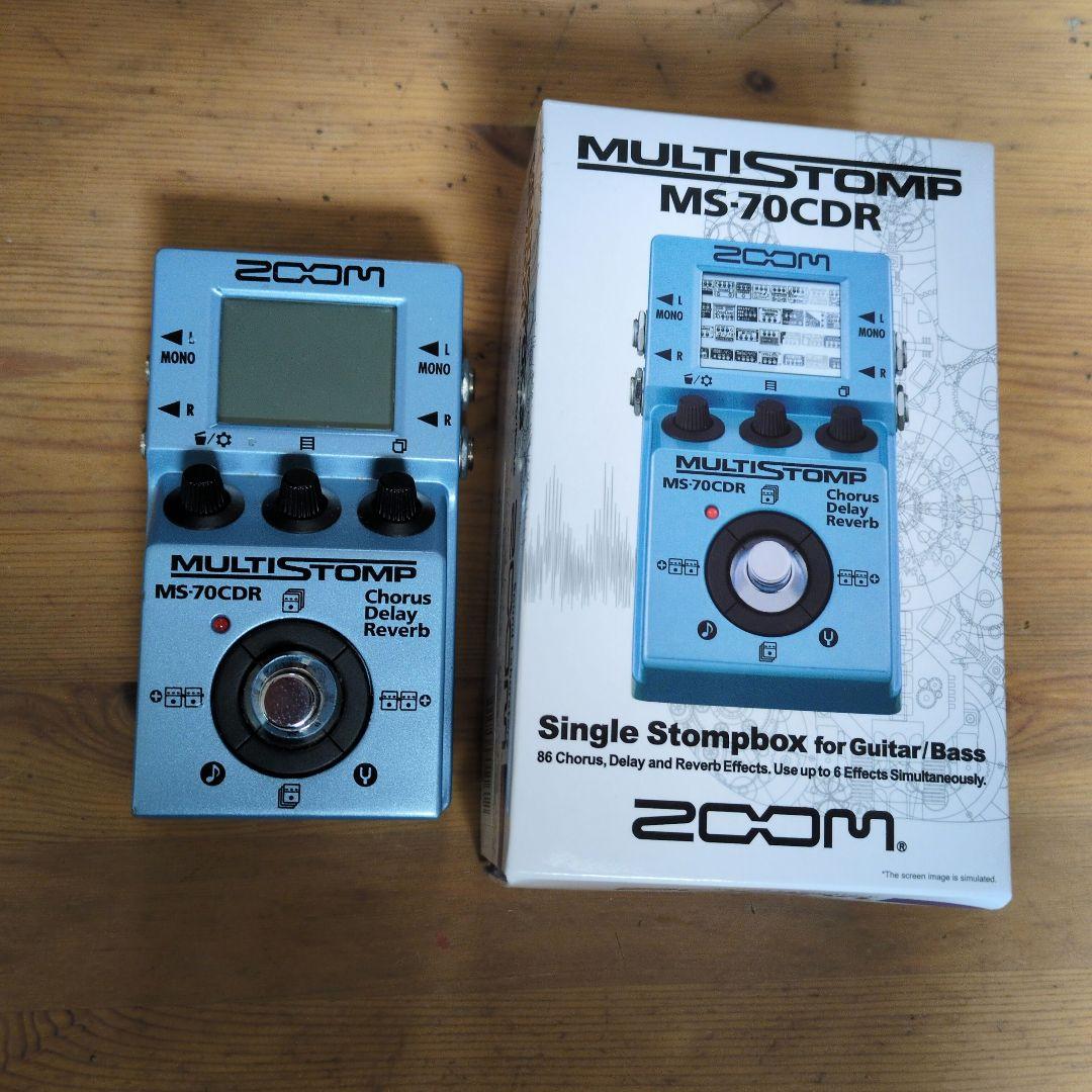 ZOOM MS-70CDR ギターエフェクター　本体のみ